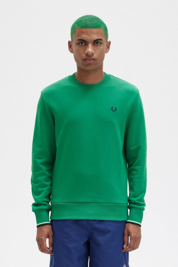 Fred Perry – Felpa girocollo – ModernistShop Fred Perry – Felpa girocollo – ModernistShop